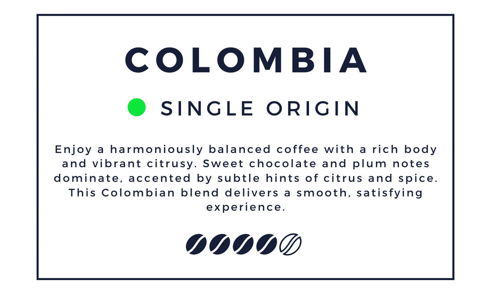 Columbia Coffee Beans – Cruze Coffee